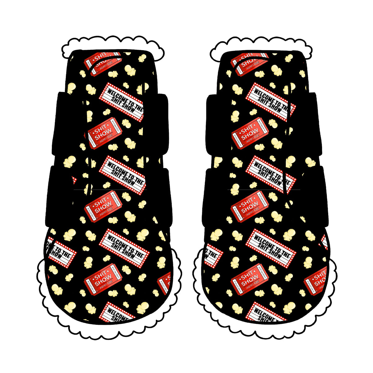 PREORDER Shit show boots – Hoof Track Designs